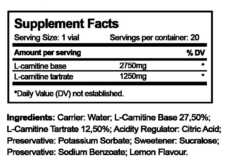 L-carnitine 4000 | Firm Foods